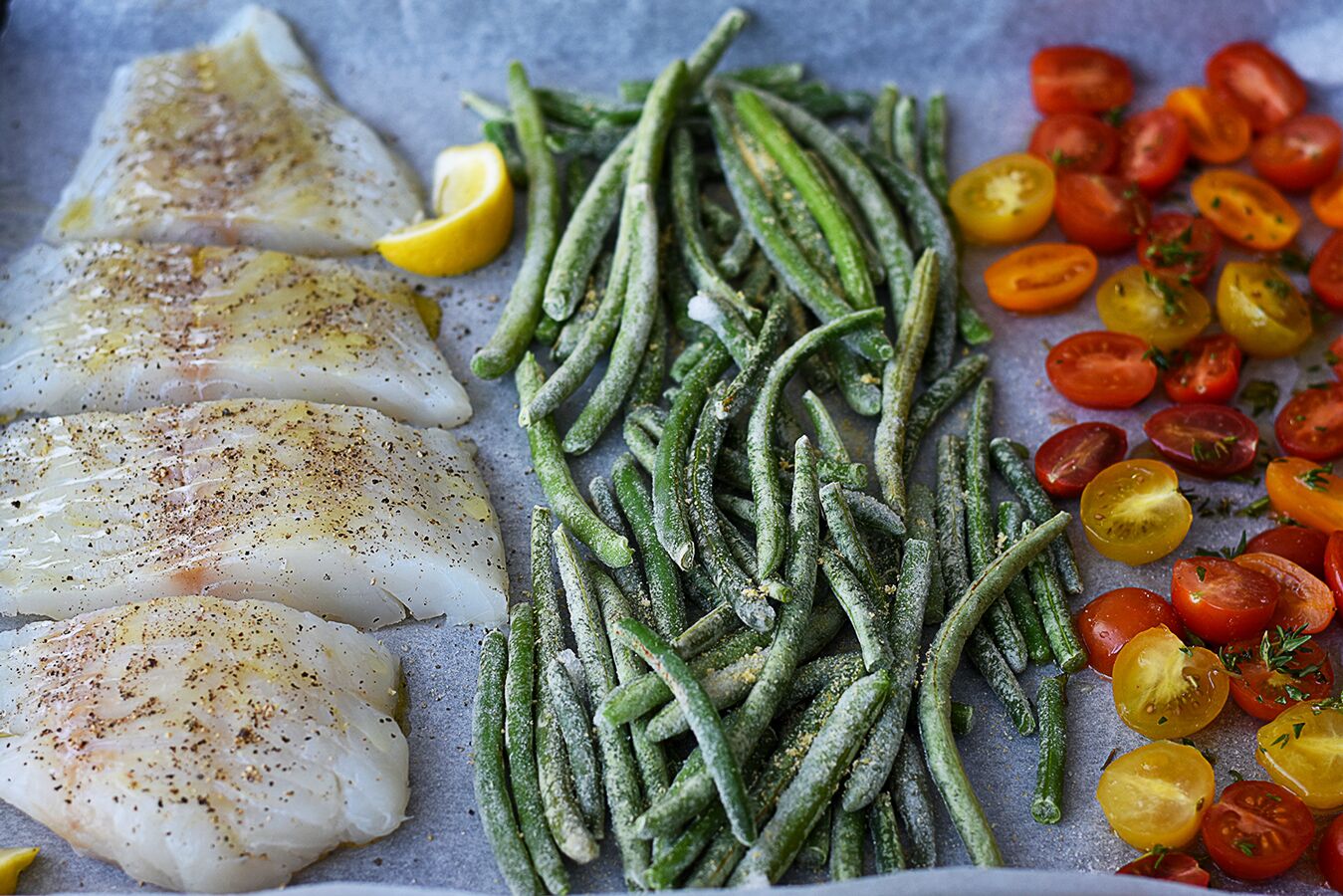 File de cod la cuptor cu legume - Bucătăria Urecheatei